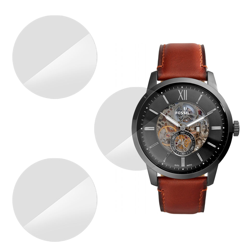 Комплект от 3 фолиа SILKASE за Fossil ME3181, силикон, възобновяеми ...
