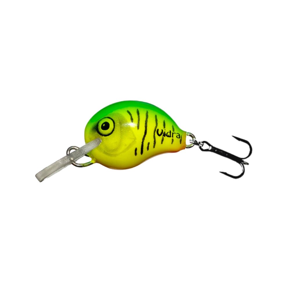 Vobler clean Wobbler Vidra Atomic Chub 1.8cm, 3gr, Sinking, FT (Fire ...