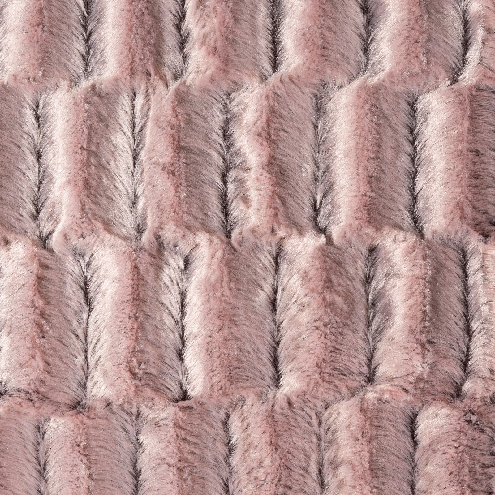 Cuvertura de Pat, Patura pled, Eurofirany, 70x160, BELINDA, Roz pudra ...