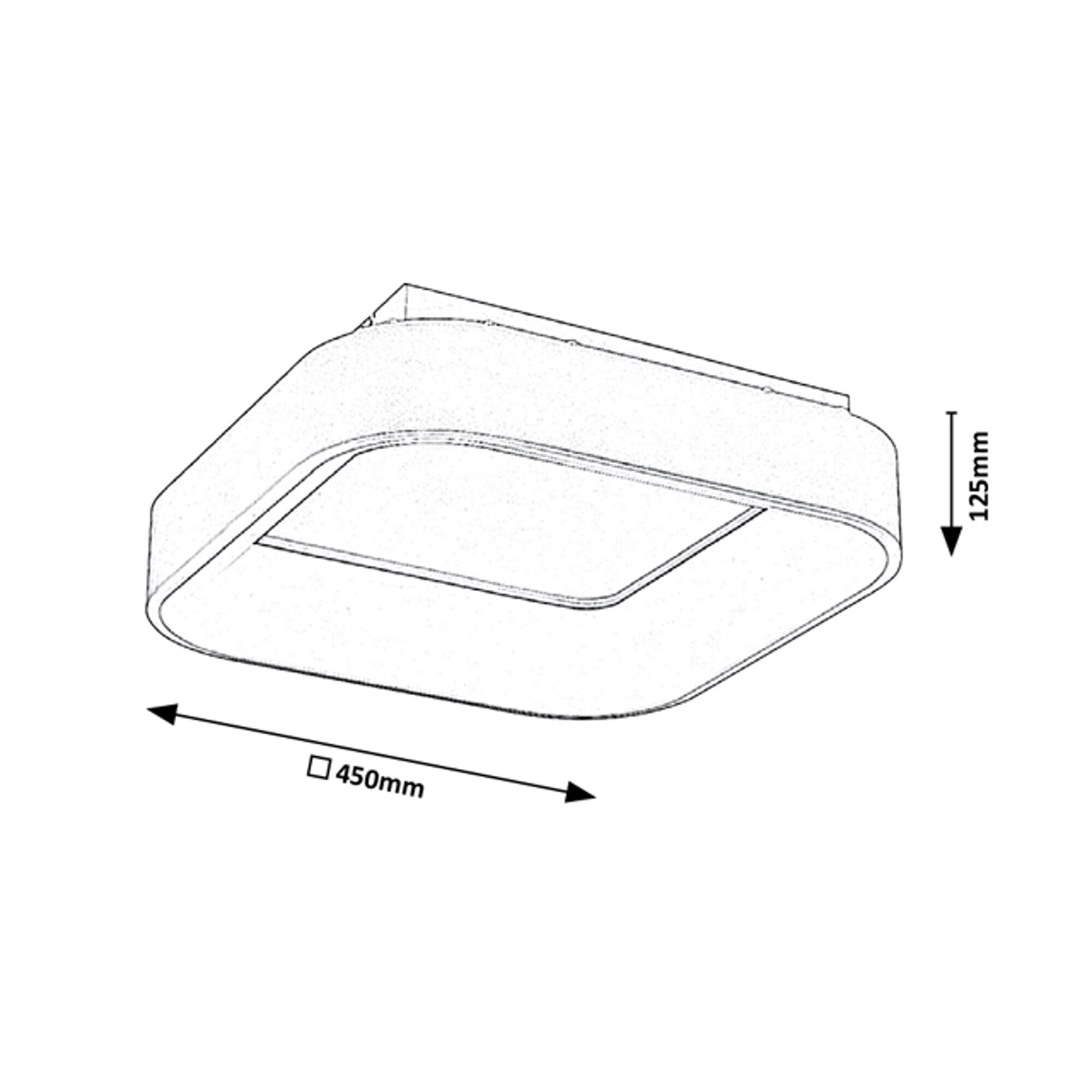 Плафониера Rabalux Adeline, LED, 28 W, IL-333926 - eMAG.bg