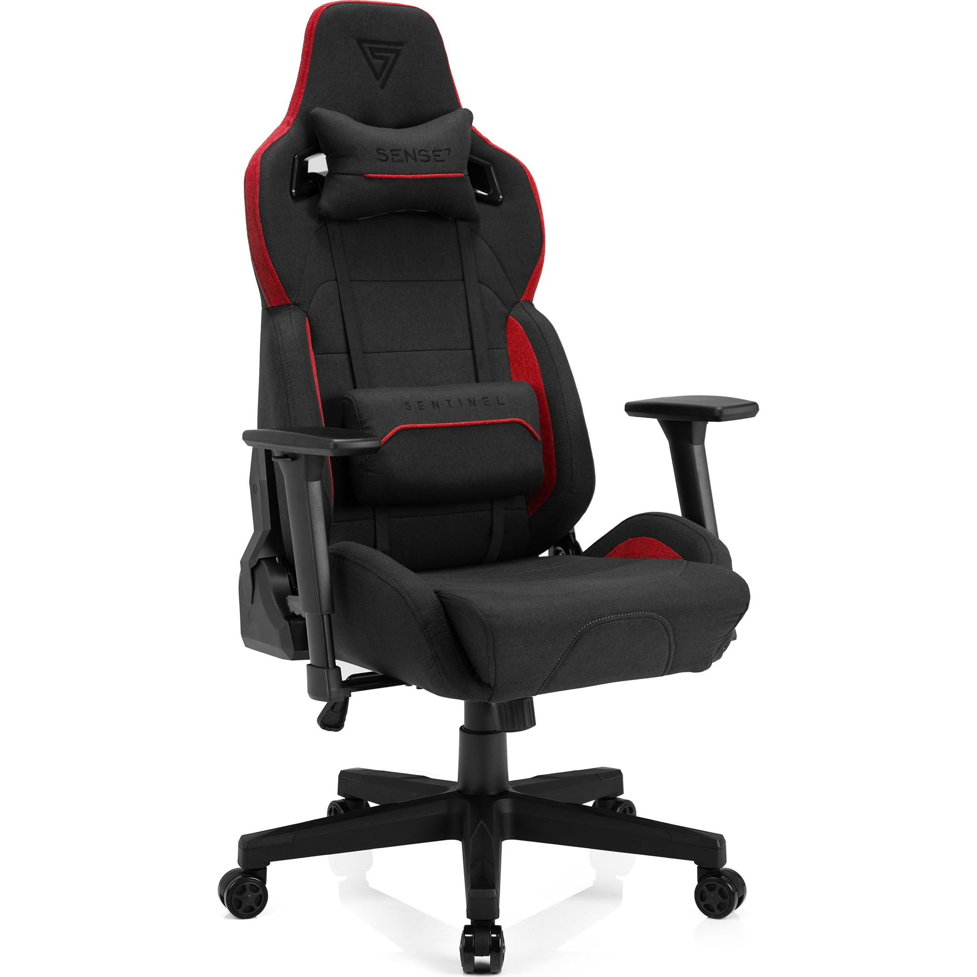 Scaun gaming SENSE7 Sentinel, Material Textil, Greutate maxima: 150 kg ...