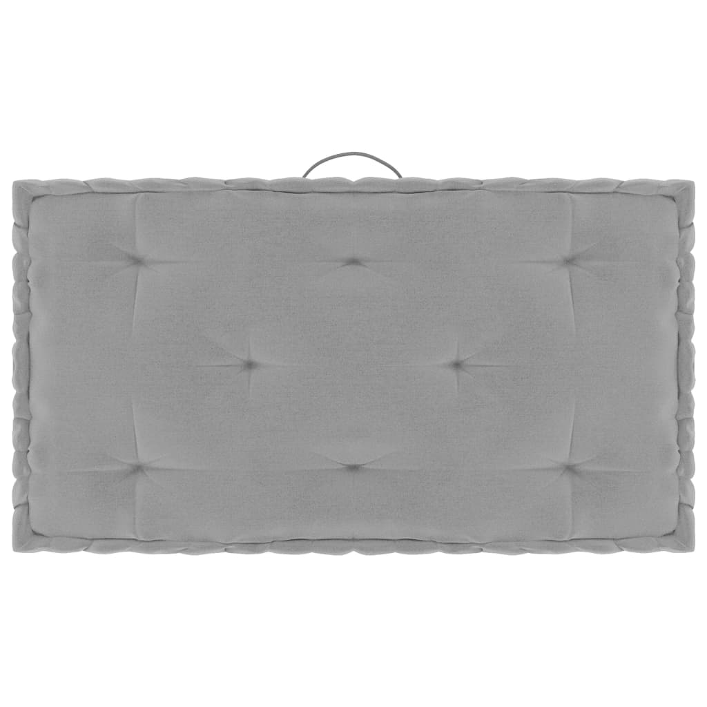 Set perne de podea pentru paleti, 5 buc, gri, bumbac 3068600 - eMAG.ro