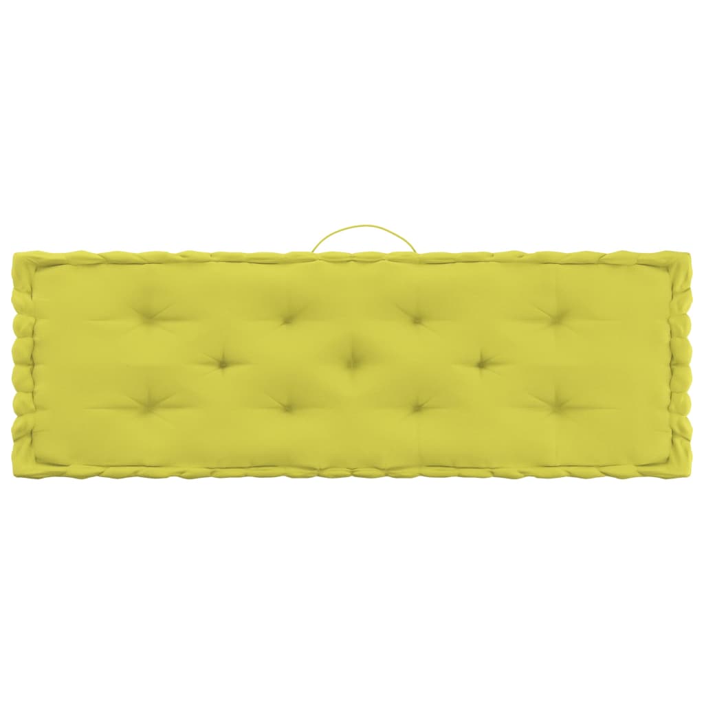 Set perne de podea pentru paleti, 5 buc, verde mar, bumbac 3068628 ...