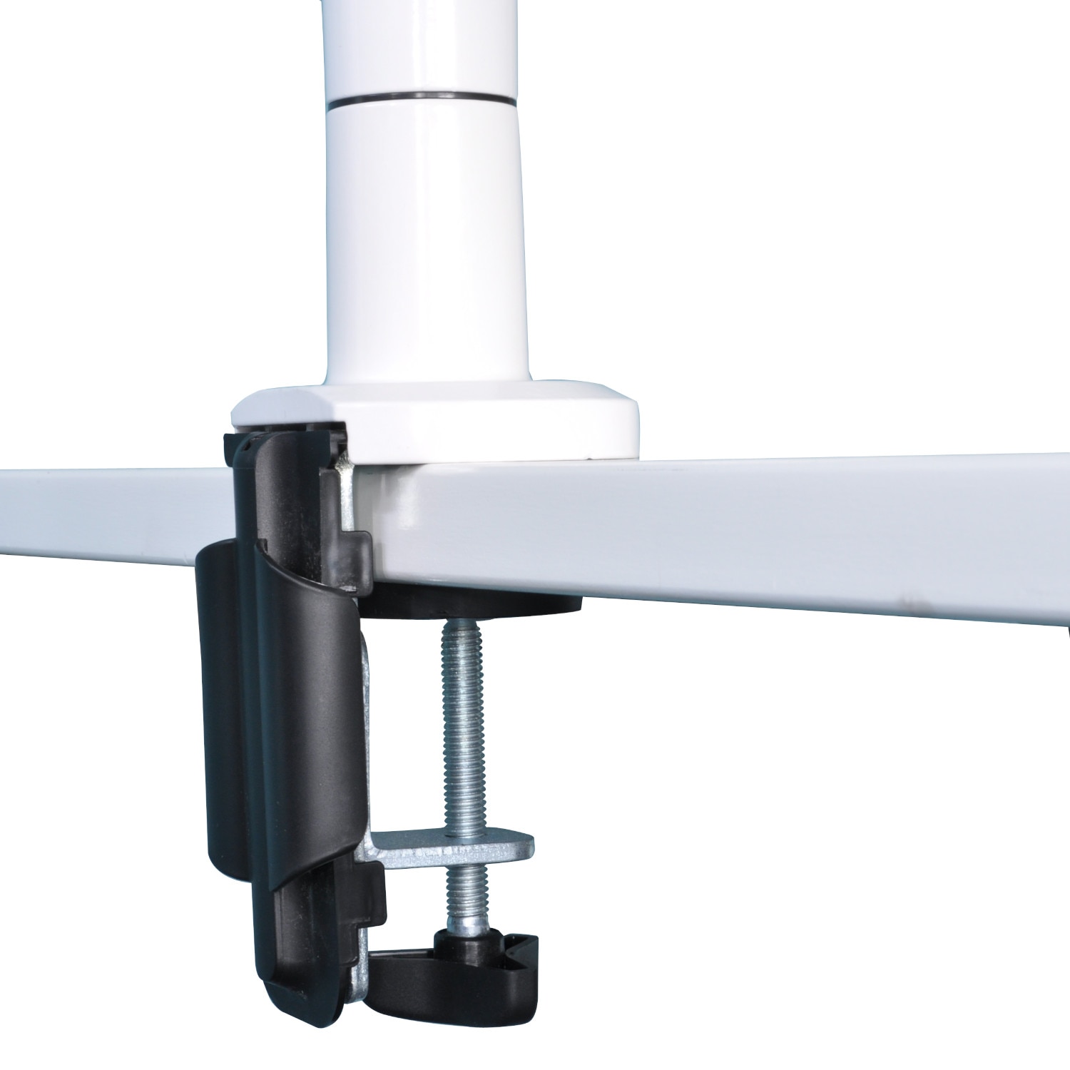 Brat mobil pentru sustinere monitor - DESQ 1720.01 – alb - eMAG.ro