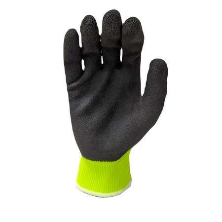 Manusi de lucru din material textil respirabil si pelicula de latex ...