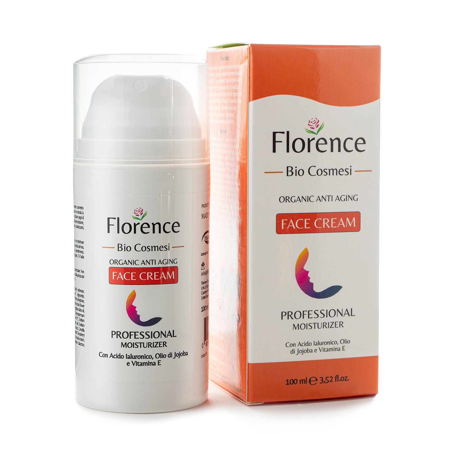Crema de fata, Florence, hidratanta,cu acid hialuronic 100 ml - eMAG.ro