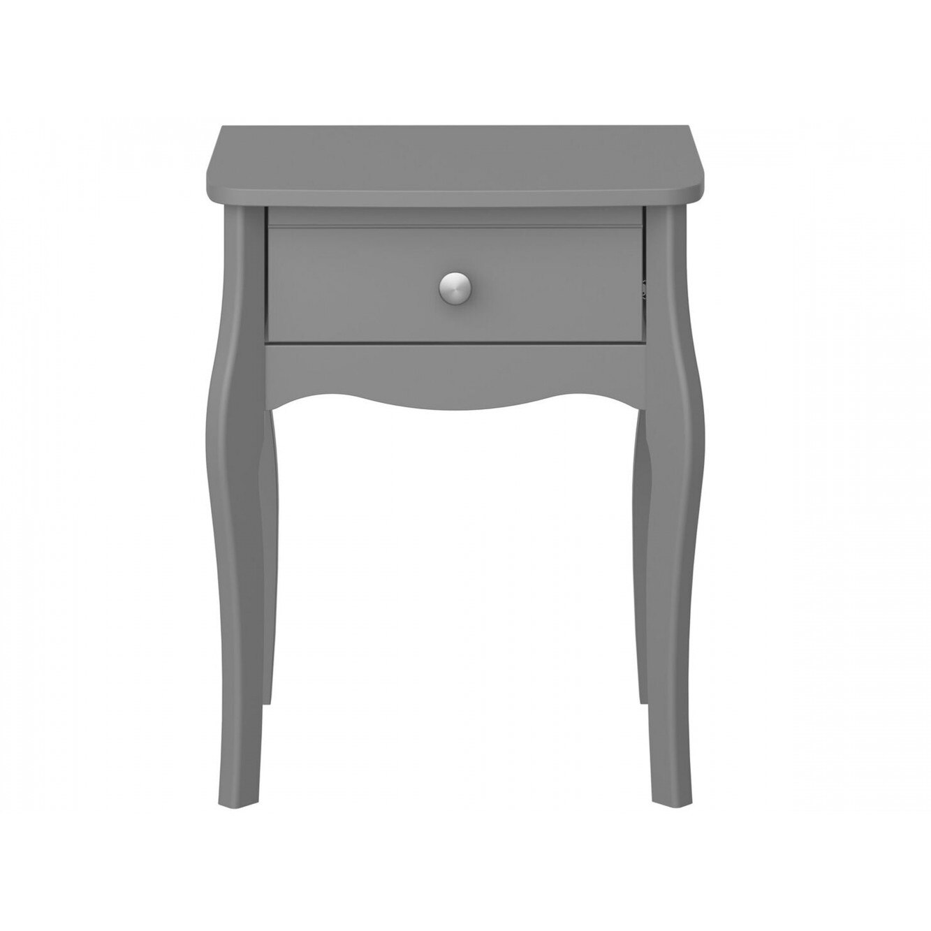 Noptiera Baroq, MDF, Gri, 45x35x55 cm - eMAG.ro