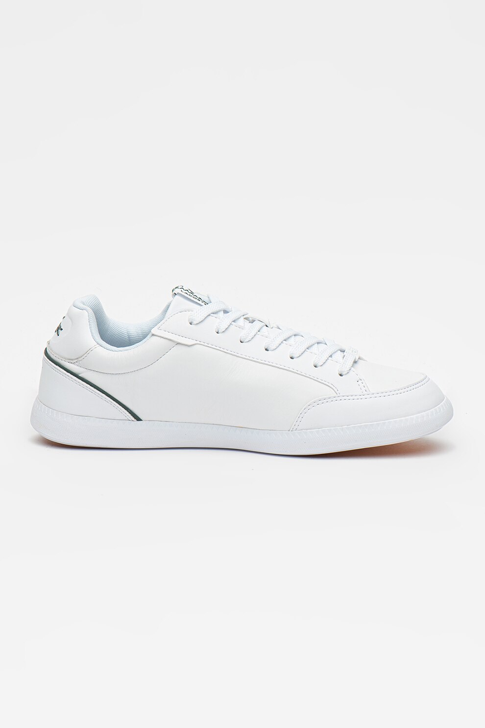 Lacoste, Pantofi sport cu logo brodat Graduate, Alb, 40 - eMAG.ro
