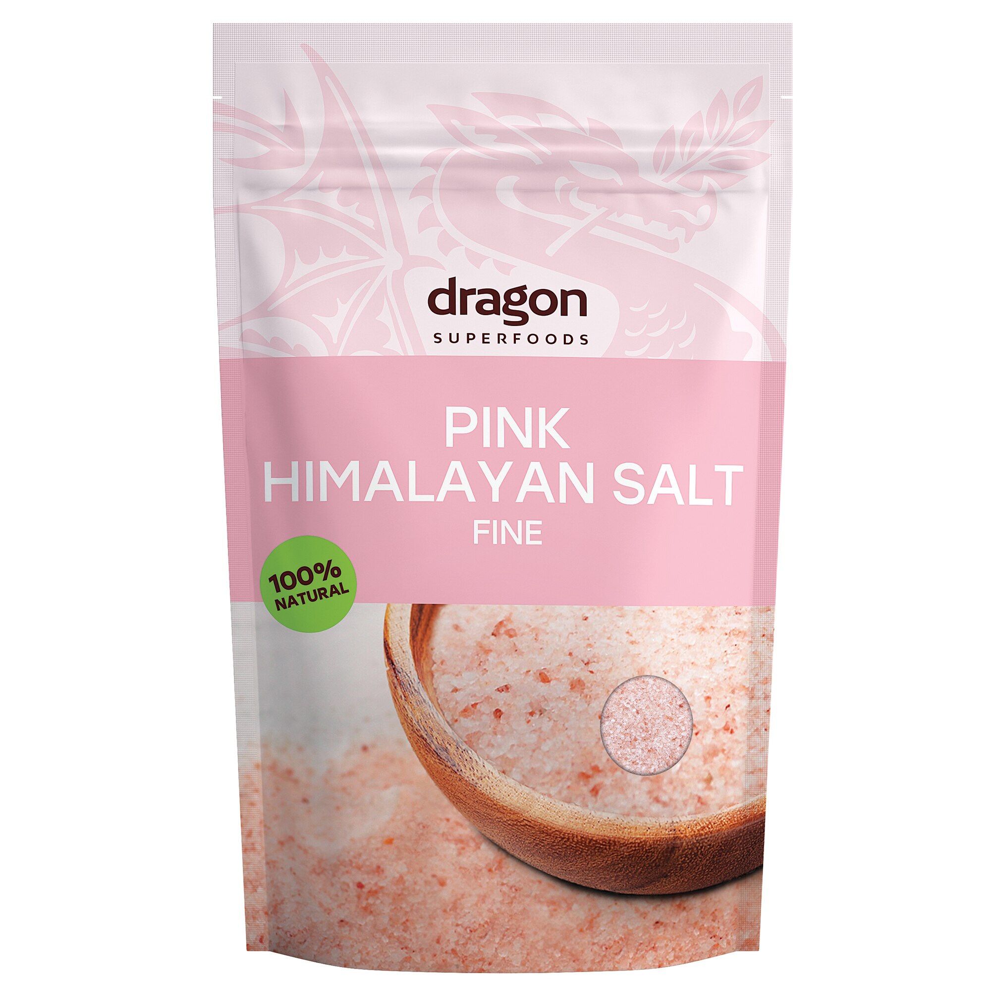 Sare roz de himalaya fina Smart Organic, 500g - eMAG.ro