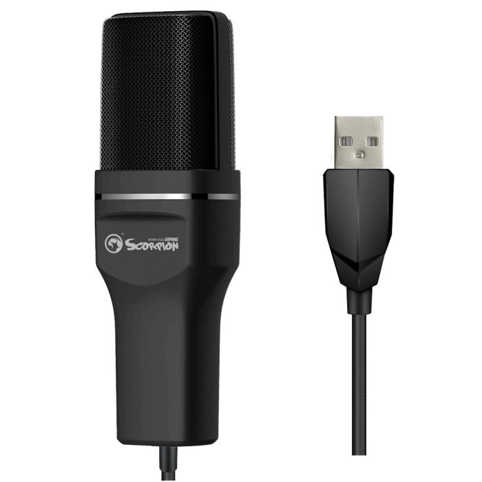 Microfon PC, Marvo, MIC03, Profesional, Condensator cu suport reglabil ...
