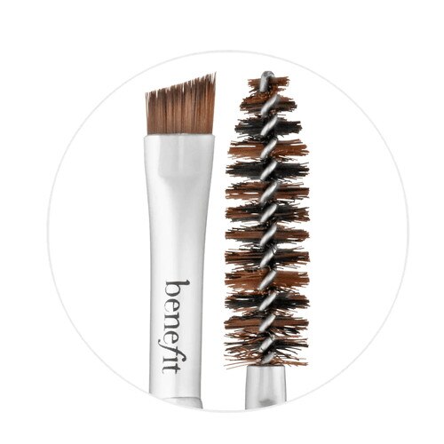 Pensula dubla pentru sprancene Benefit Double Ended Brow Brush - eMAG.ro