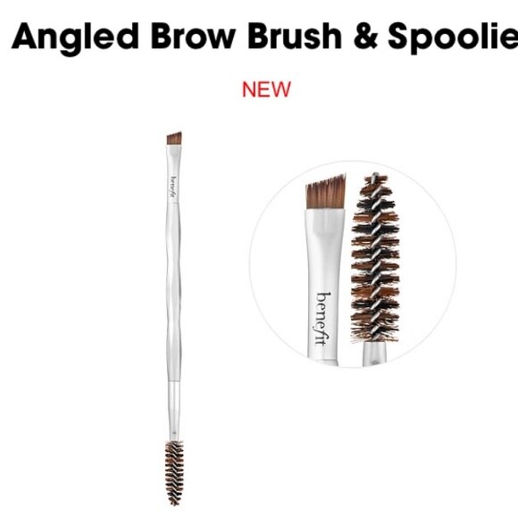 Pensula dubla pentru sprancene Benefit Double Ended Brow Brush - eMAG.ro