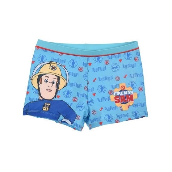 Boxeri baie Fireman Sam Bleu 116 CM - eMAG.ro