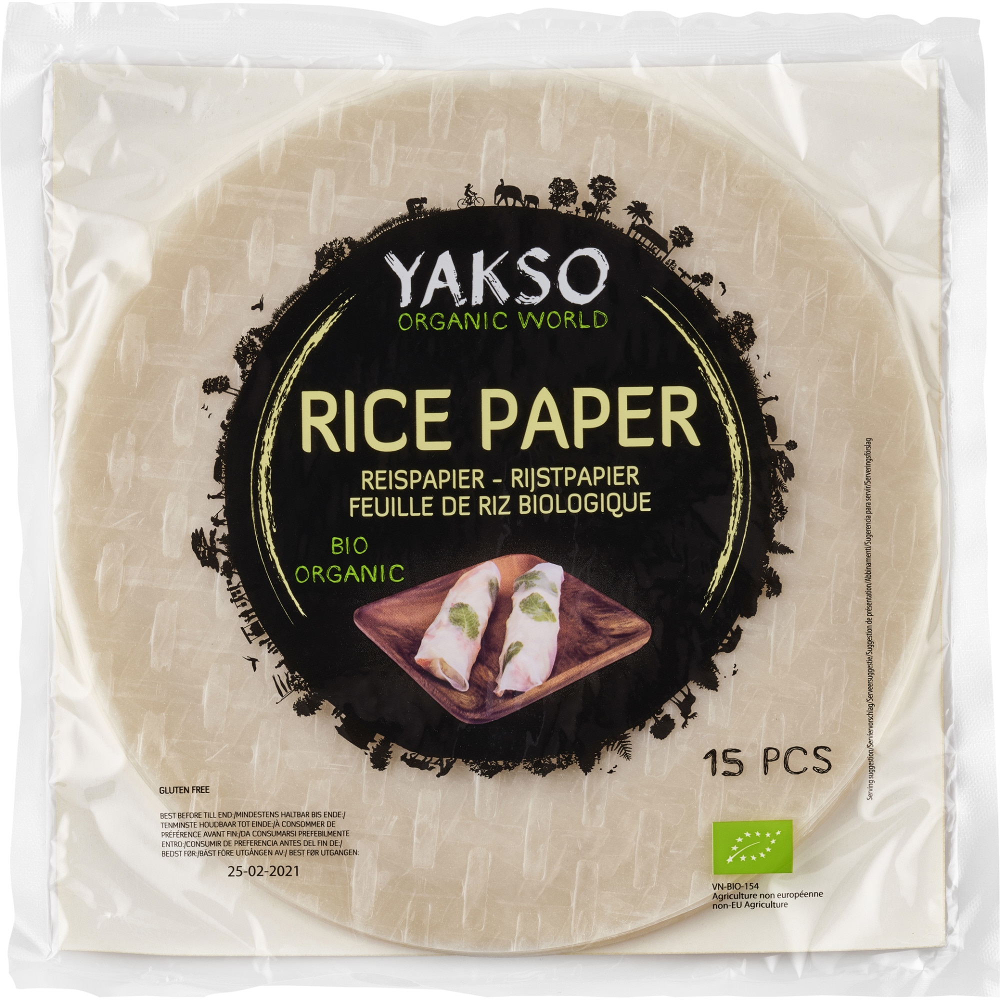 Foi de orez, Yakso, bio, 150g - eMAG.ro