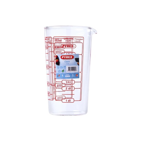 Pahar gradat, sticla, 500 ml, 9x17 cm, Pyrex - eMAG.ro