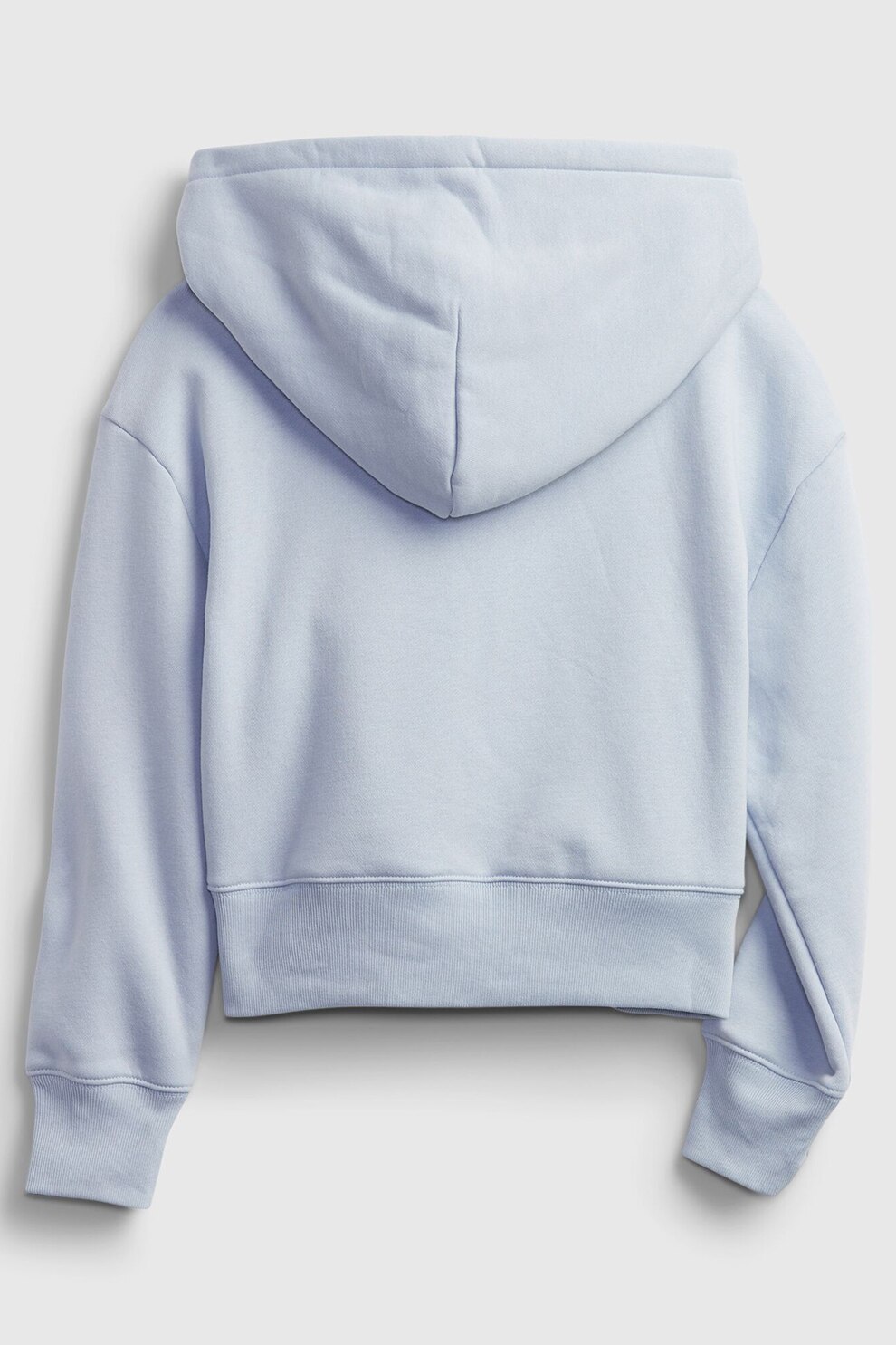 GAP, Hanorac cu fermoar si logo cu paiete, Albastru pastel, 140 CM ...