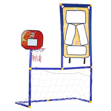 Set 3 in 1 - fotbal, baschet si frisbee - eMAG.ro