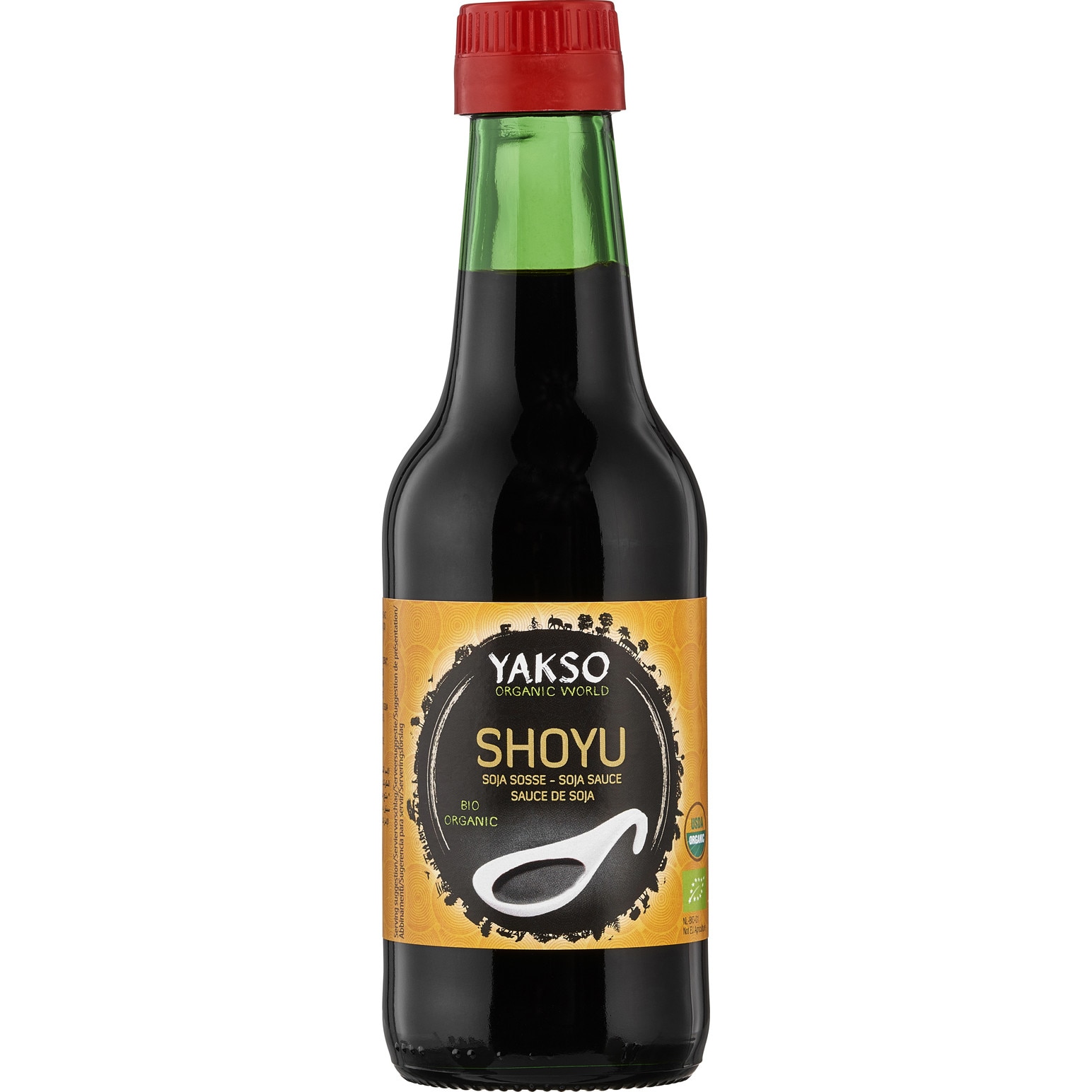 Sos de soia Shoyu, Yakso, bio, 250ml - eMAG.ro