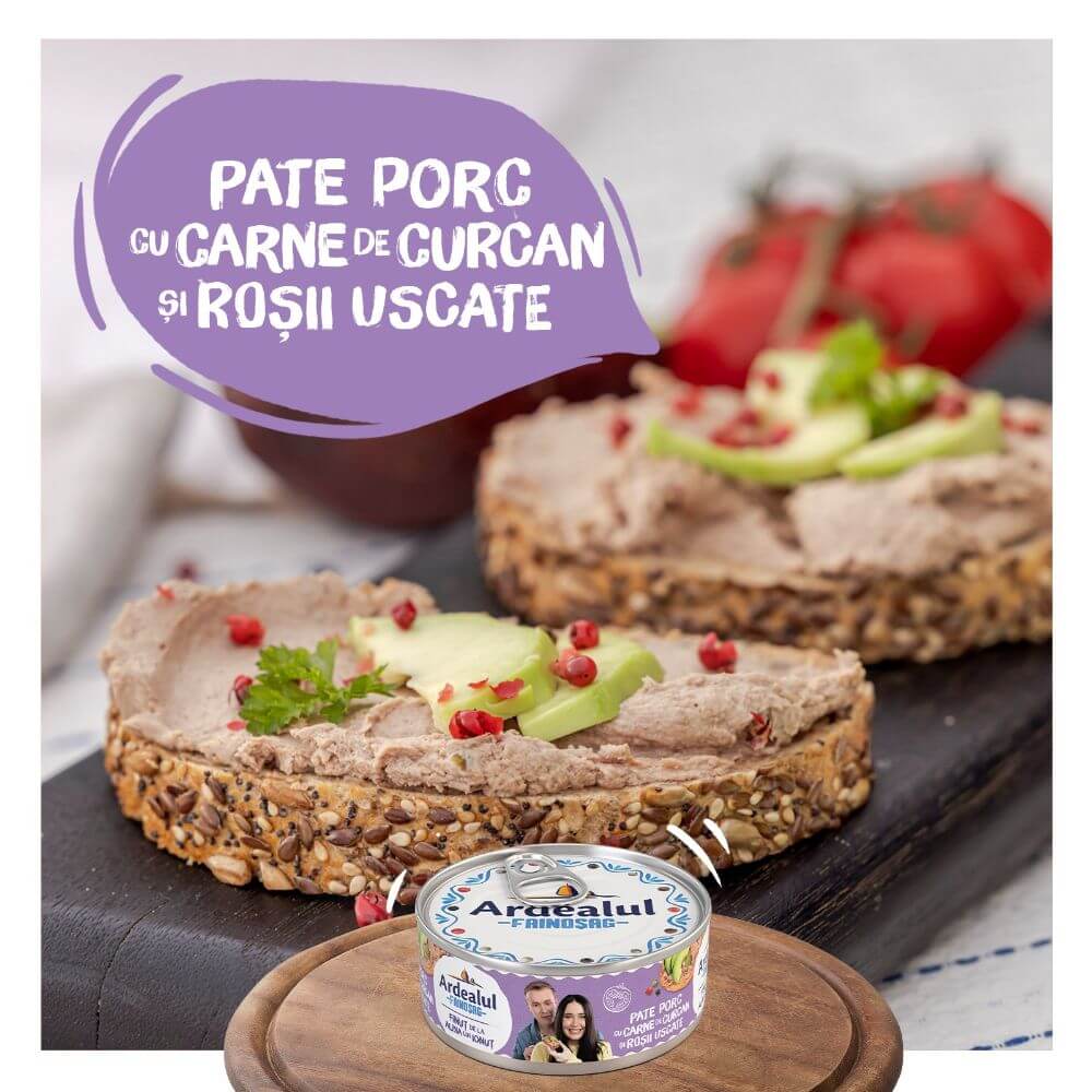 Pate Porc si Curcan Ardealul Alina, 100 g - eMAG.ro