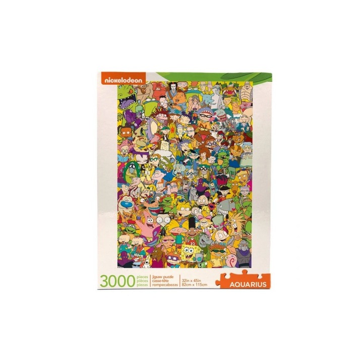 Puzzle Nickelodeon Cast, 3000 piese, Multicolor - eMAG.ro
