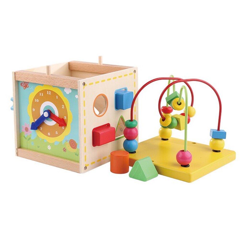 Cub multifunctional din lemn 5 in 1, WD9544 RCO® - eMAG.ro