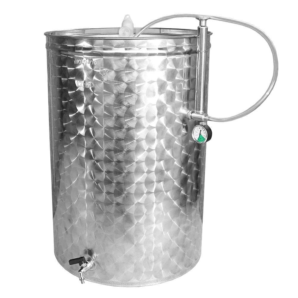 Recipient inox cu capac flotant, 150L - eMAG.ro