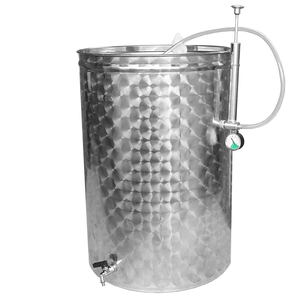 Recipient inox cu capac flotant, 150L - eMAG.ro