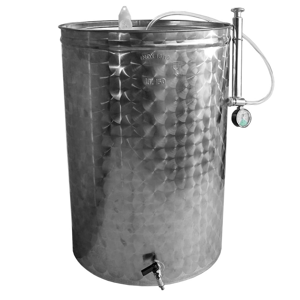 Recipient inox cu capac flotant, 150L - eMAG.ro
