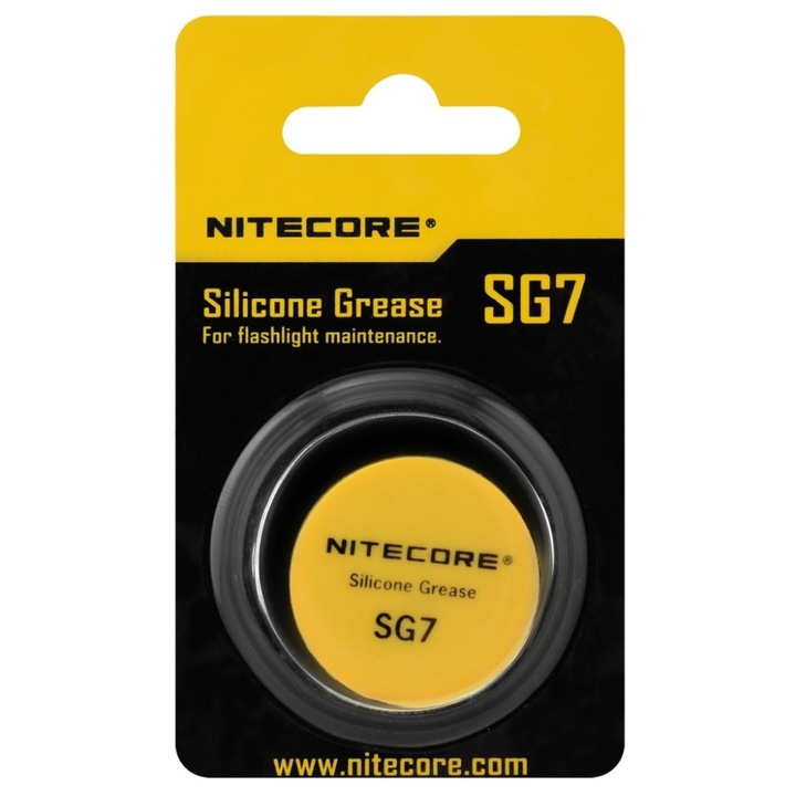 Силикон Nitecore SG7, Електропроводим, За фенери, Електрически връзки, Електронни цигари - eMAG.bg