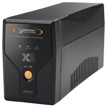 INFOSEC UPS X3 EX USB 500 VA Schuko | Szünetmentes tápegység - eMAG.hu