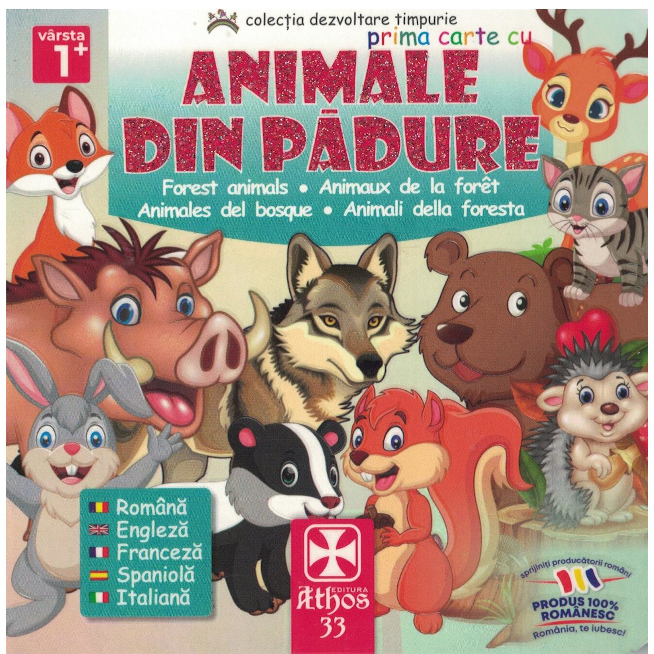Prima carte cu animale din padure - Colectiv - eMAG.ro