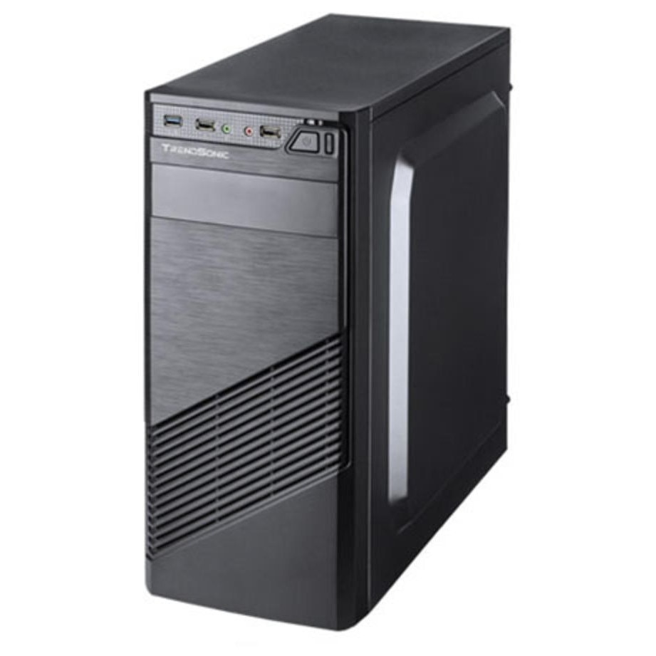 Компютърна кутия TrendSonic F61A, Черен, Middle Tower, 550 W - eMAG.bg