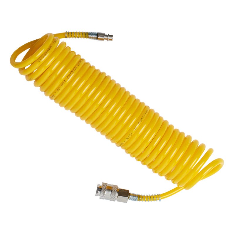 Furtun Flexibil Spiral Cu Cuple Tip German 15m Crownman Emag Ro
