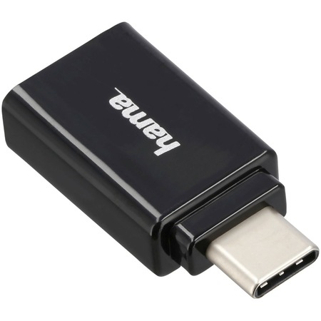 Hama Type-C to USB 3.1 adapter, fekete - eMAG.hu