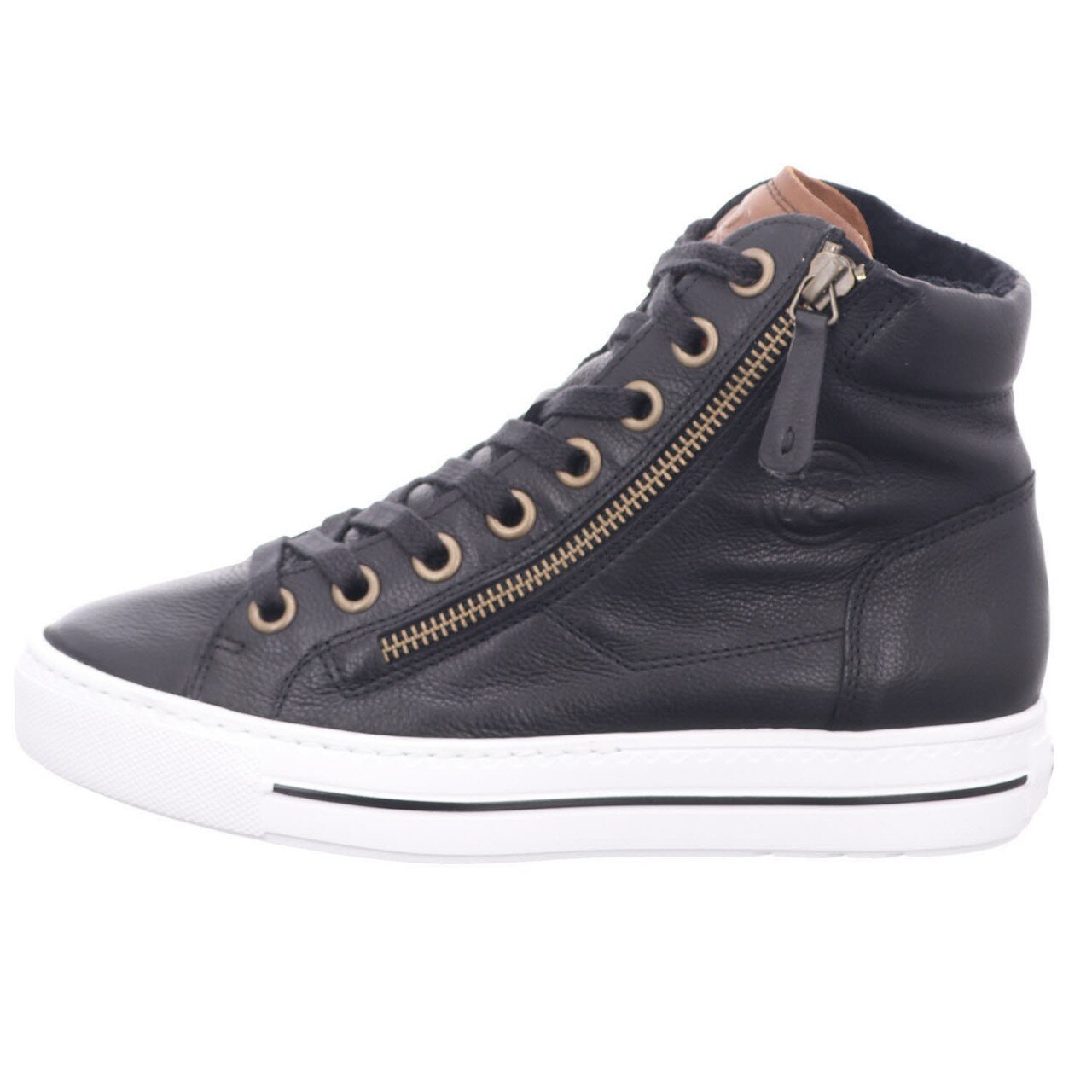 Pantofi sport Remonte Paul Green, Piele naturala, Negru, 39.5 - eMAG.ro