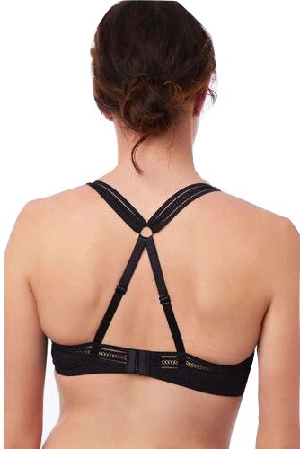 Sutien pentru femei Etam Stracciatella N4, Poliamida, Negru, 75C - eMAG.ro