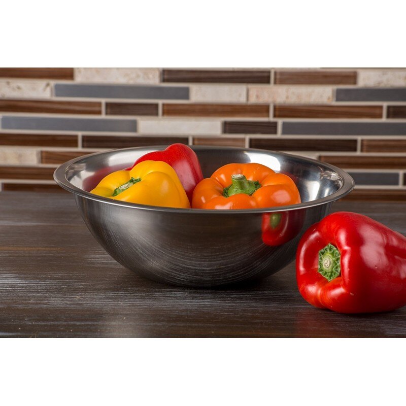 Set 3 Boluri din Inox, 14, 18, 22 cm Argintiu - eMAG.ro
