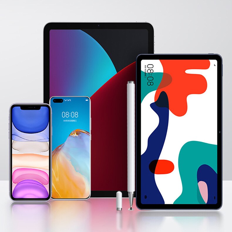 Pix pentru tableta, GOGOU, scris de mana iPad, desen, 153mm, argintiu ...