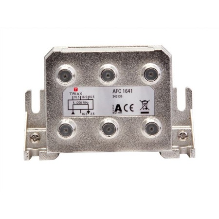Triax Splitter 4 TAP kimenet 16dB, 5-1200 MHz, CATV DOCSIS 2.0 / 3.0 ...