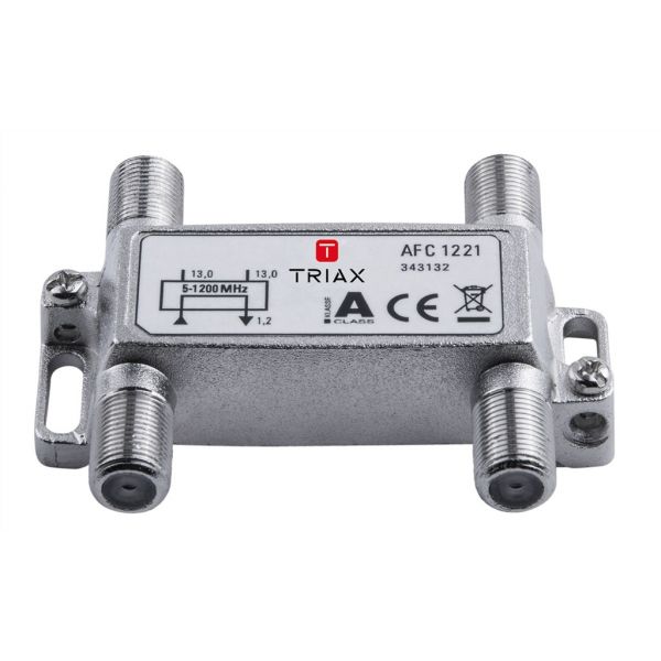 Splitter 2 iesiri TAP 13dB, 5-1200 MHz, CATV cu DOCSIS 2.0 / 3.0 / 3.1 ...