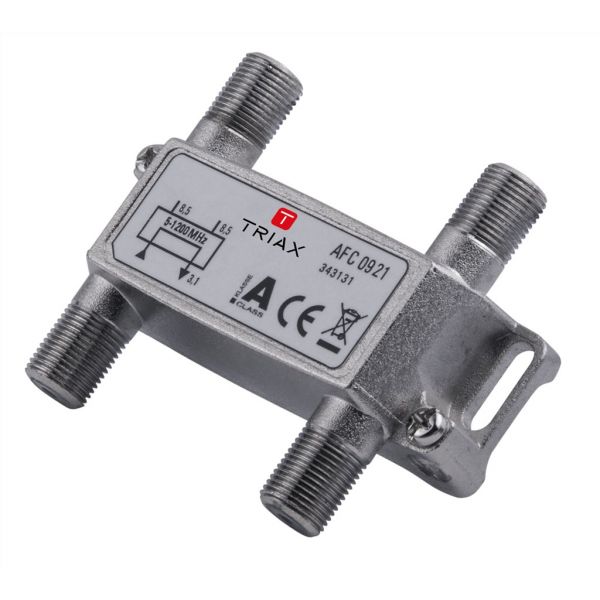 Splitter 2 iesiri TAP 8.5dB, 5-1200 MHz, CATV cu DOCSIS 2.0 / 3.0 / 3.1 ...