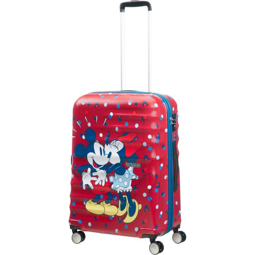 Troler American Tourister At-Wavebreaker, Minnie-Loves-Mickey, 47 x 26 ...