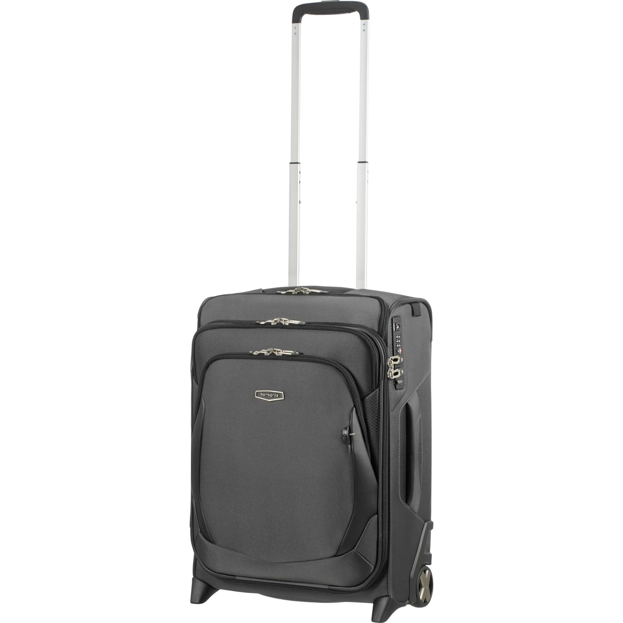 Troler Samsonite X-Blade, Gri-Negru, 40 x 20 x 55 - eMAG.ro