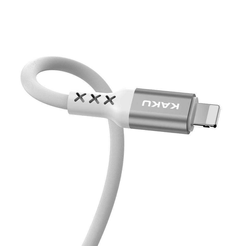 Cablu tip Lightning - USB, Iluminat cu Led Voice Control, 3.2A, 1M ...