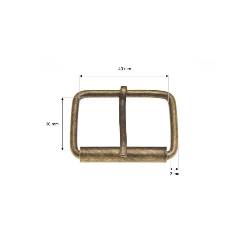Catarama cu rola 40/30/3.5 old gold - eMAG.ro