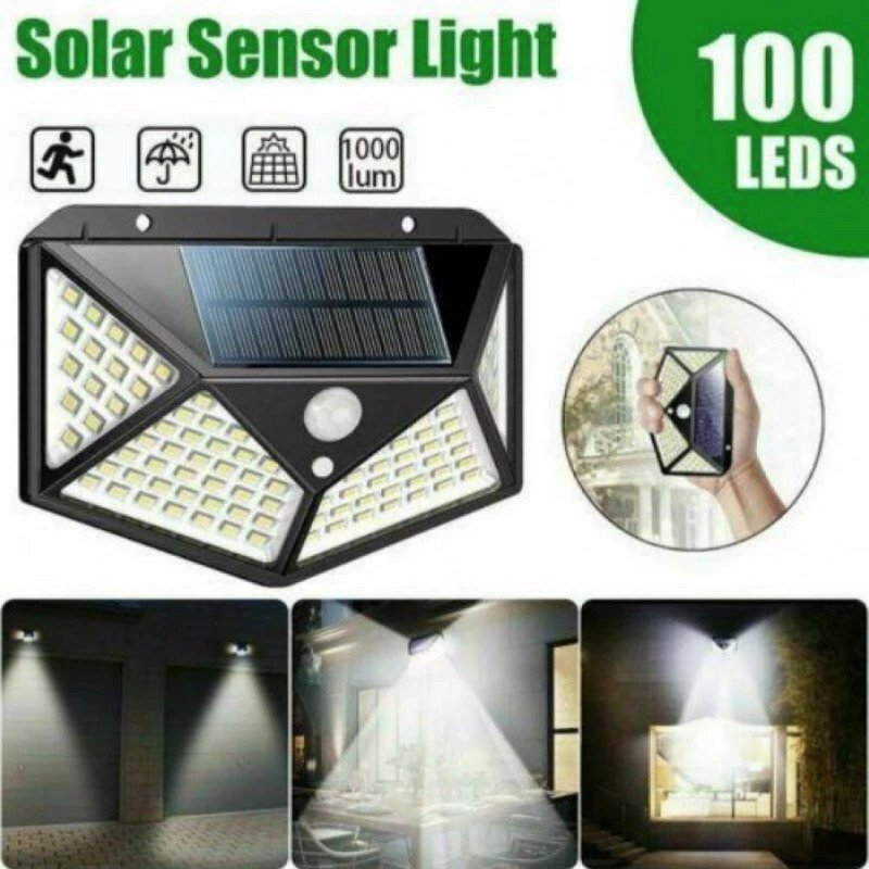 Set 10 Lampi Solare cu Senzori de Amurg si Miscare – Iluminare LED 100 ...