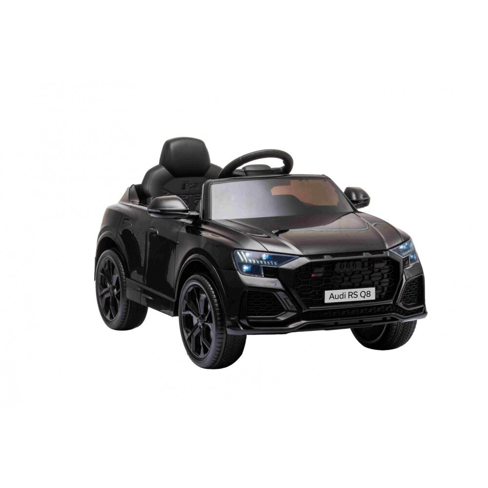 Masinuta electrica cu roti din cauciuc Audi RS Q8 Black - eMAG.ro