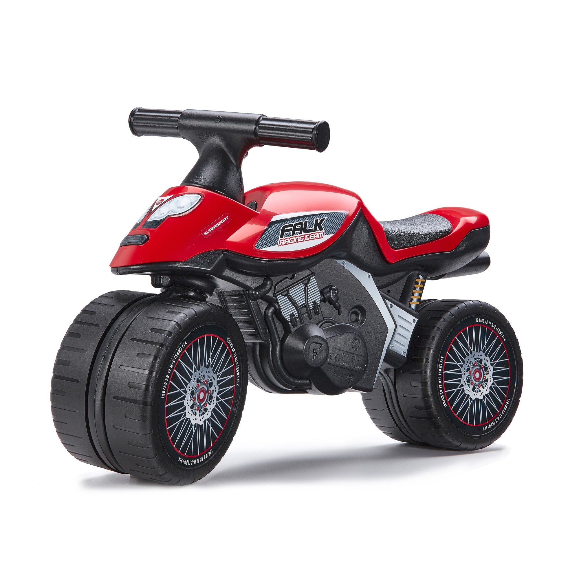 Motoreta Falk de curse pentru copii, rosie - eMAG.ro