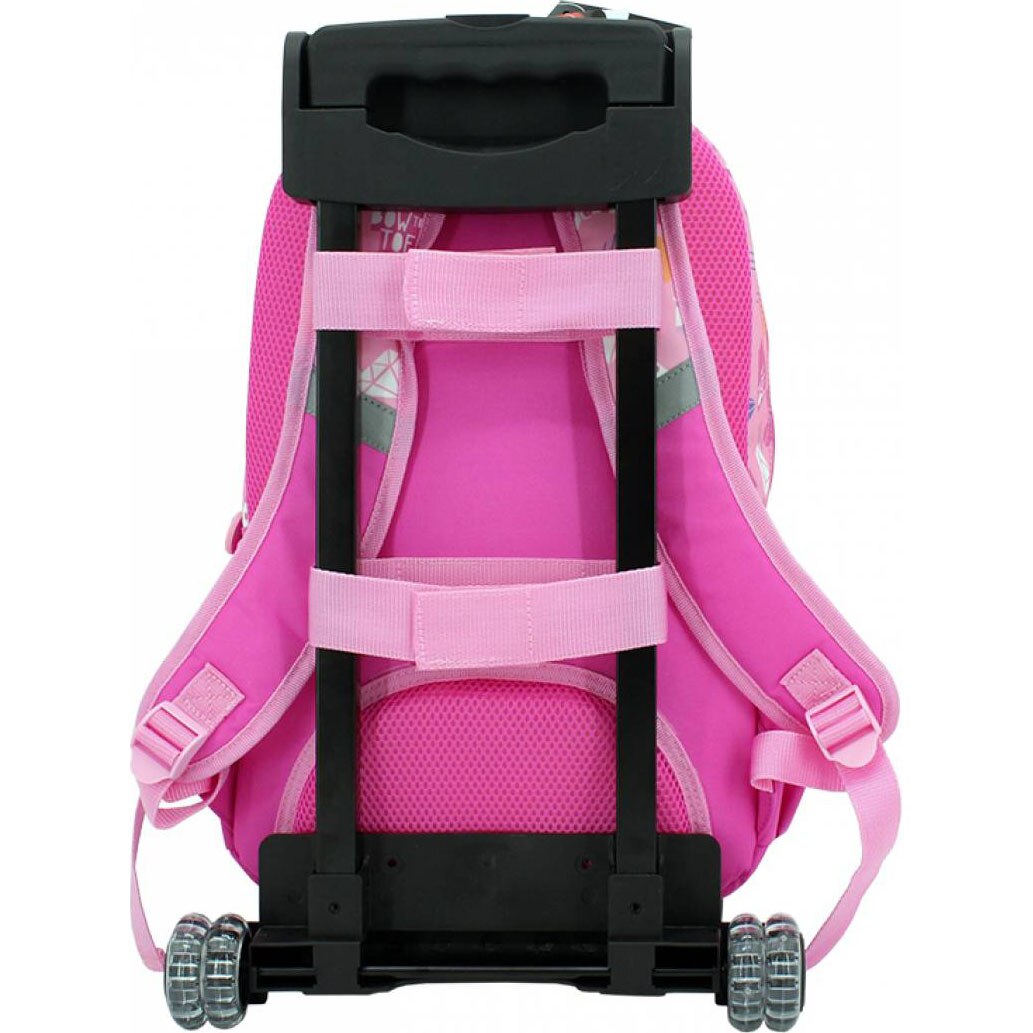 Ghiozdan MINNIE MOUSE TROLLER roz - TROLLER DETASABIL - eMAG.ro