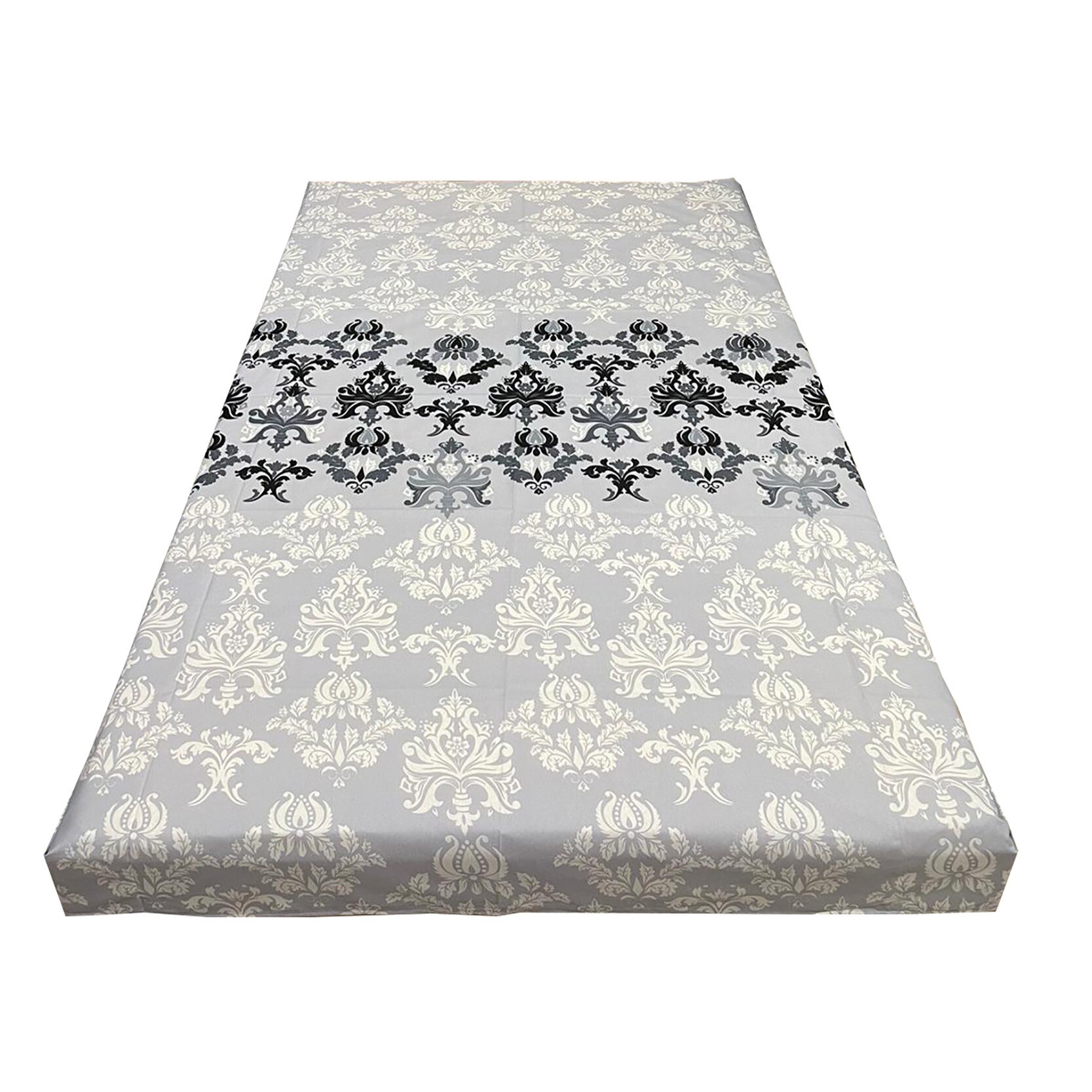 Cearceaf bleu/negru 250x215cm pentru pat dublu, pentru saltea mai mare ...